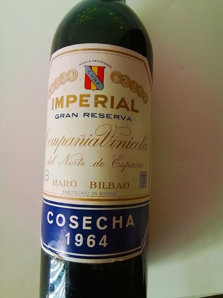 1964 C.V.N.E. Imperial - La Rioja Gran Reserva - 1 Fles (0,7 liter) - Catawiki