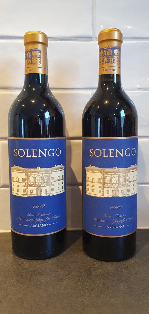 Argiano Solengo 2019 & 2020 - Toscana IGT - 2 Botellas (0,75 L) - Catawiki