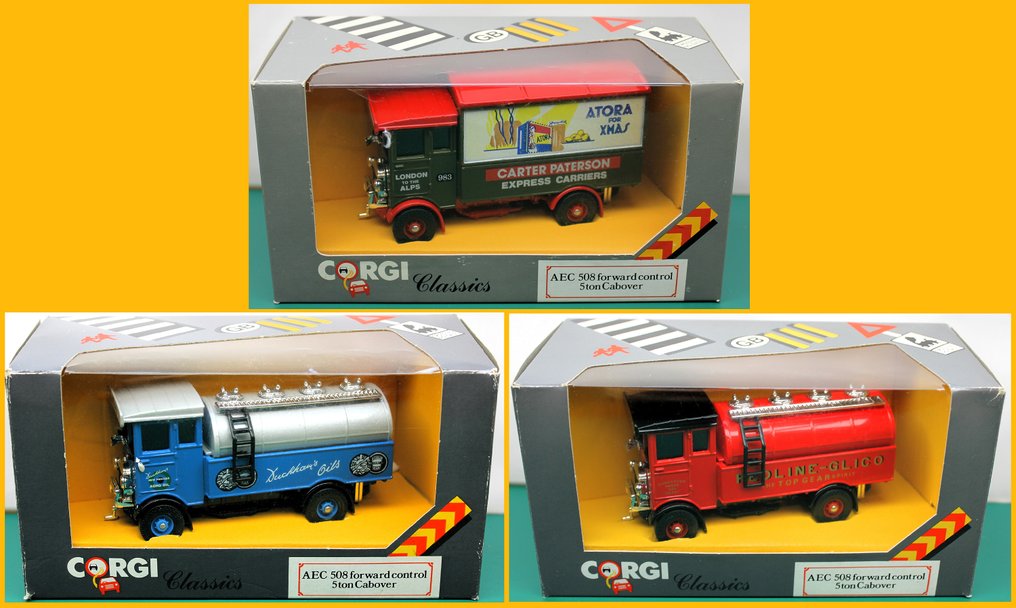 Corgi 1:43 - 3 - Camion miniature - Classics - Ref. 897/1: AEC 508 ...