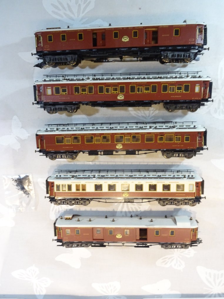 Märklin H0 - 42754 - Modeltrein personenwagonset (1) - 5-delige wagenset internationale ...