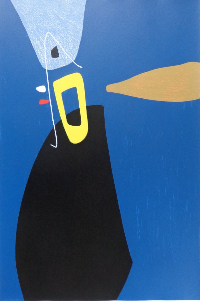 Max Ackermann - "Uberbruckte Kontinente XXI (1952)" - 1990s - Catawiki