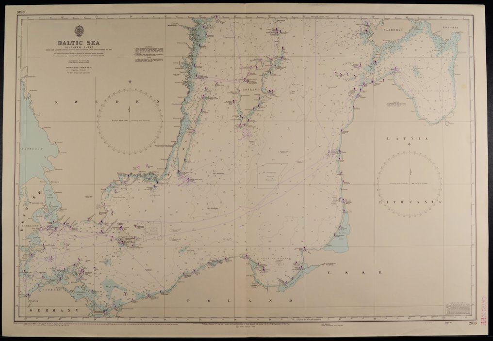 Carte nautiche, Mappa - In tutto il mondo; British Admiralty, London ...