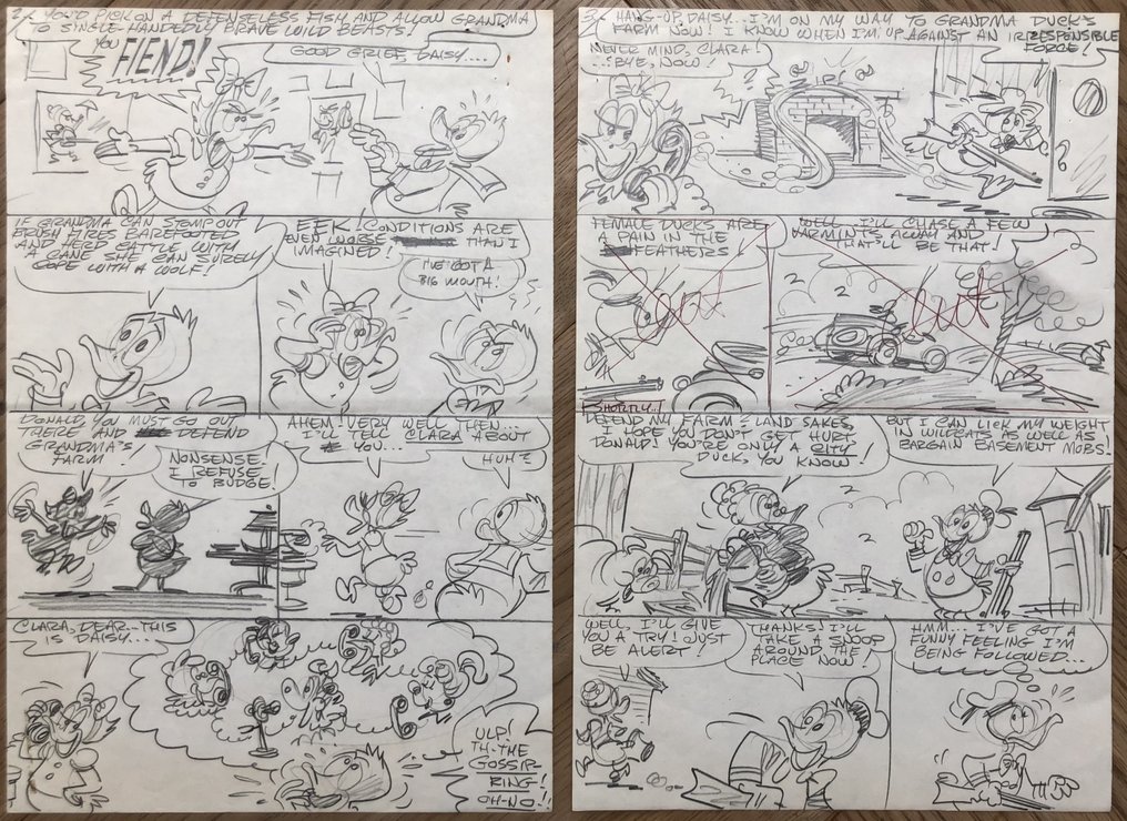 Vic Lockman - Donald Duck - Farm Foolery - 1966 - 11-page complete ...