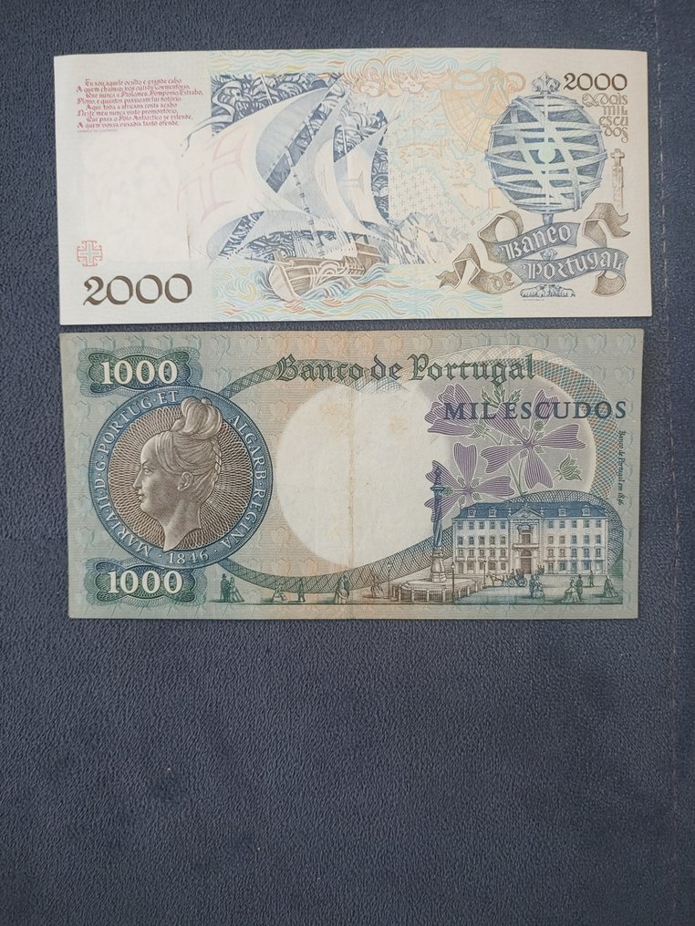 Portugal. - 9 banknotes - various dates - Catawiki