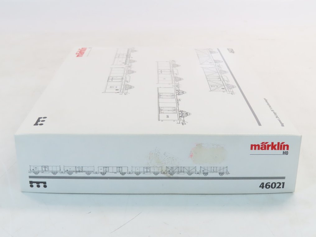 Märklin H0 - 46021 - Model train freight wagon set (1) - 6-piece ...