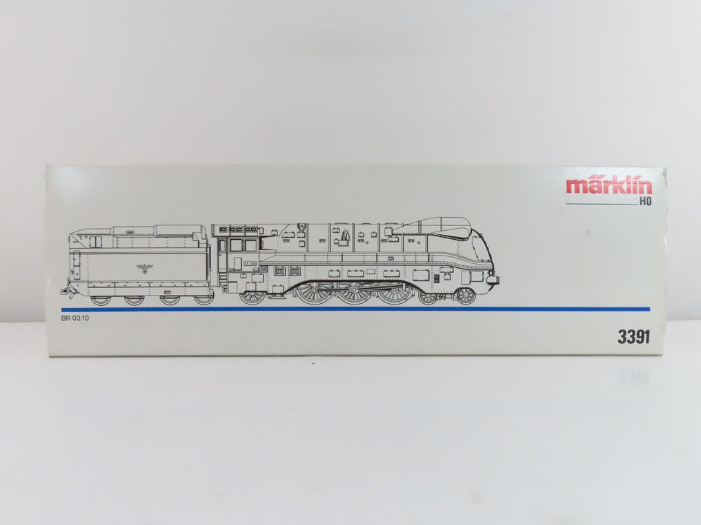 Märklin H0 - 3391 - Steam locomotive with tender (1) - BR 03 ...