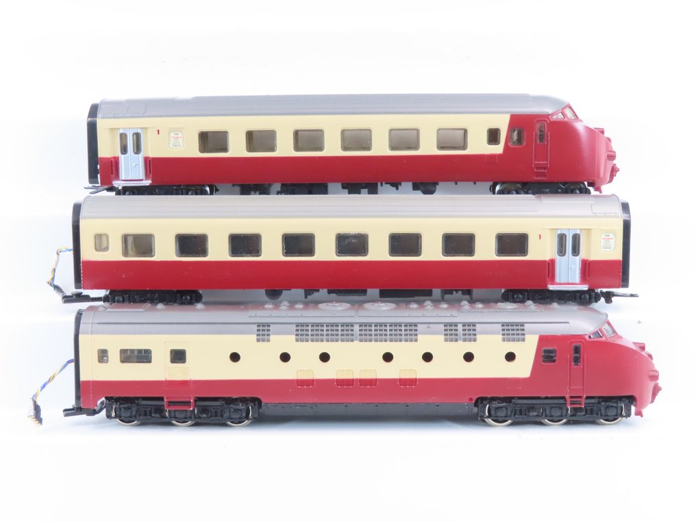 Märklin H0 - 3071 - Train unit (1) - 3-piece digital train set TEE RAm ...