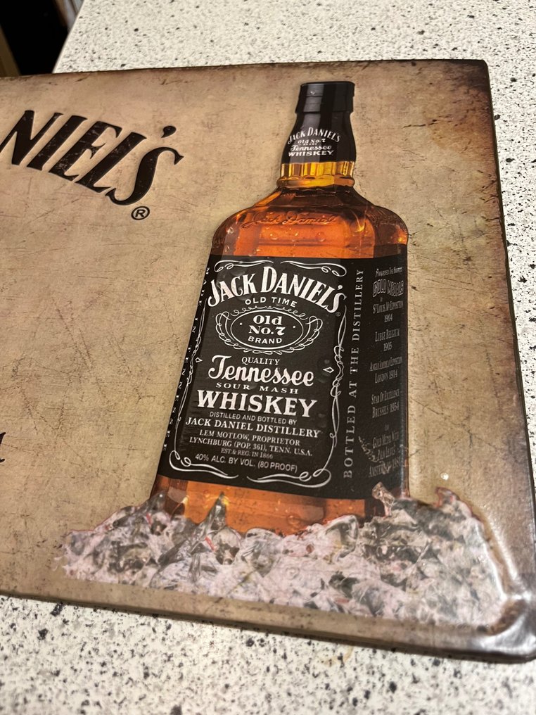 Jack Daniel's Jack Daniel's - Advertising sign (1) - metal - Catawiki Jack Daniel's Jack Daniel's - Advertising sign (1) - metal - Catawiki