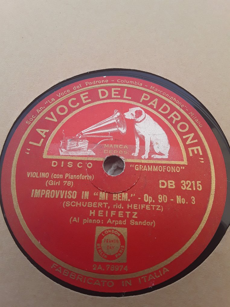 12 inch 78 toeren grammofoon platen klassiek en opera - 78 RPM shellac ...