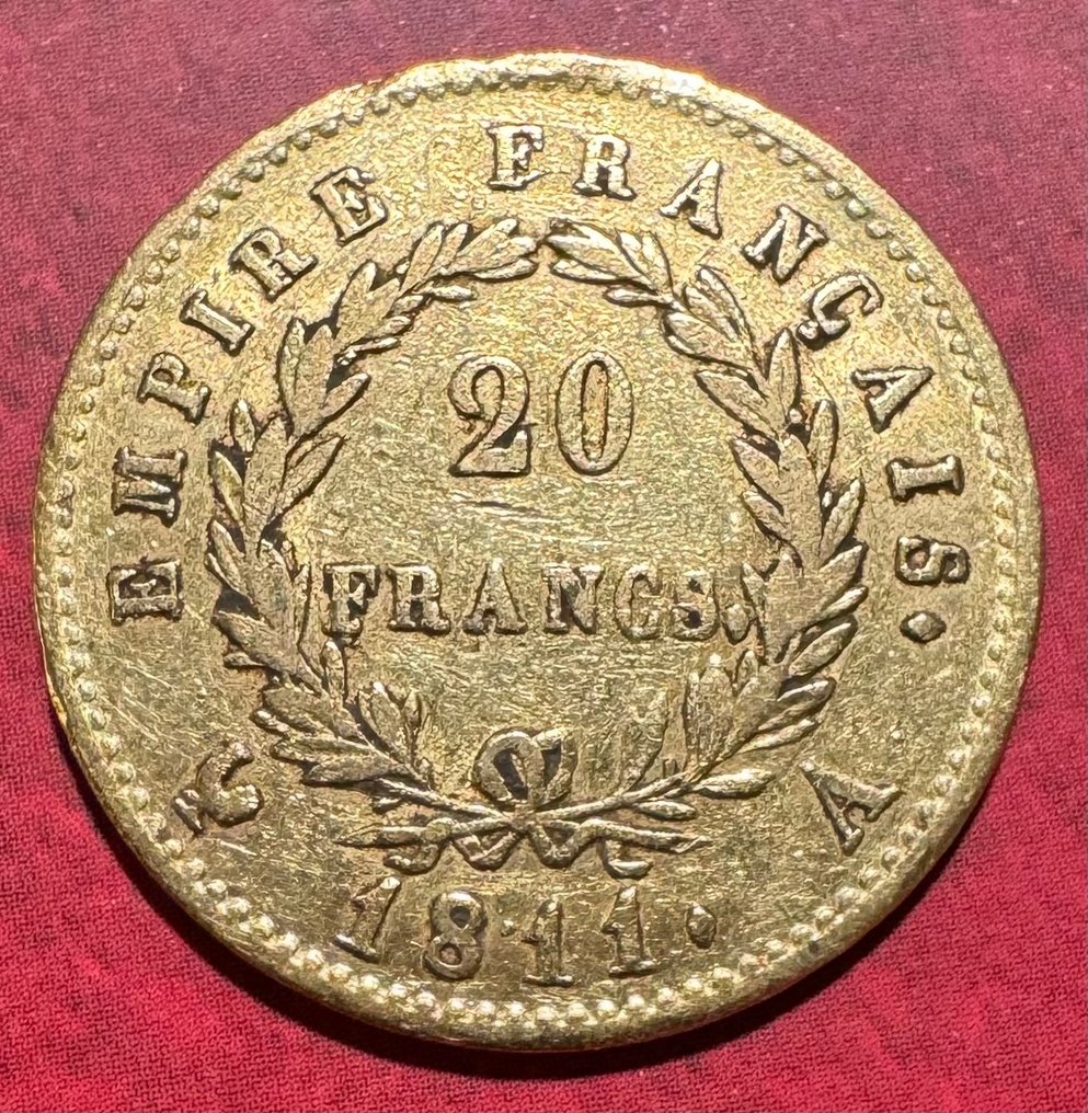 France. 20 Francs 1811-A, Paris - Catawiki