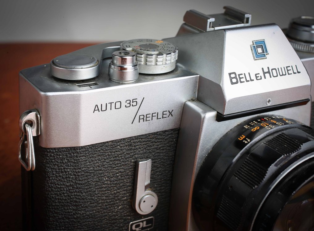 Bell & Howell Auto 35 / Reflex (Canon EX) + EX 50mm 1,8 - Rare ...