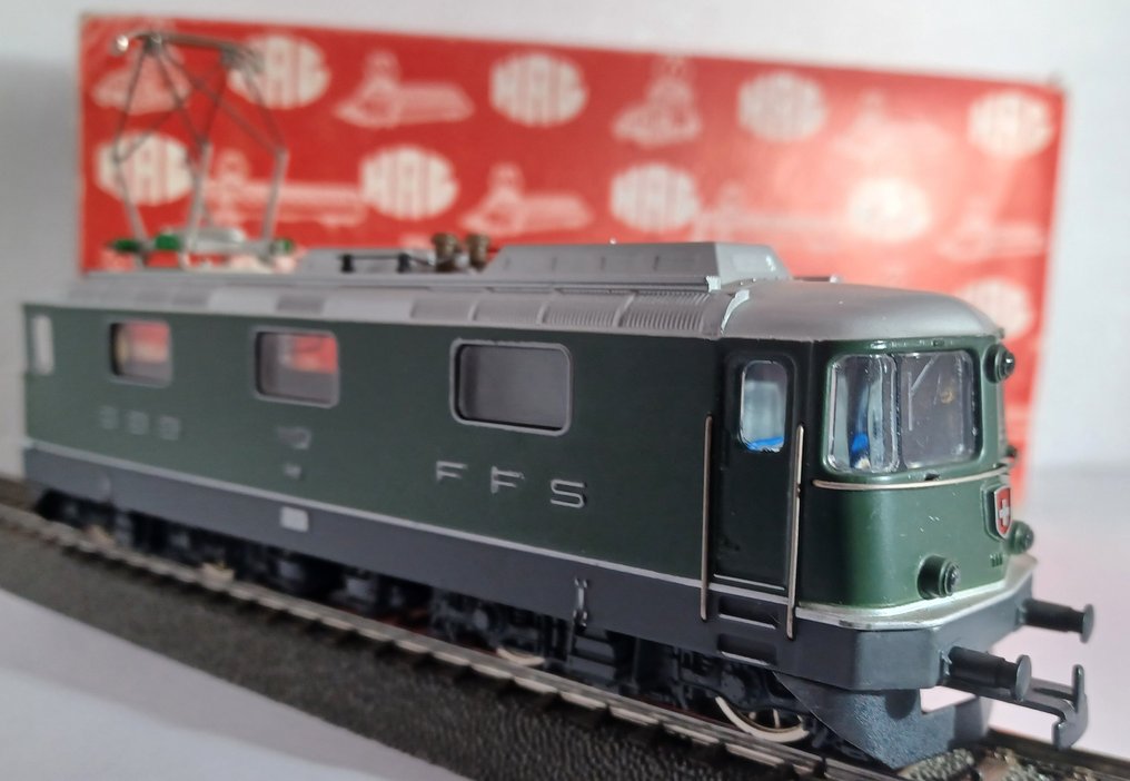 HAG H0 - 160 - Electric locomotive (1) - Re 4/4II, digital - SBB CFF ...