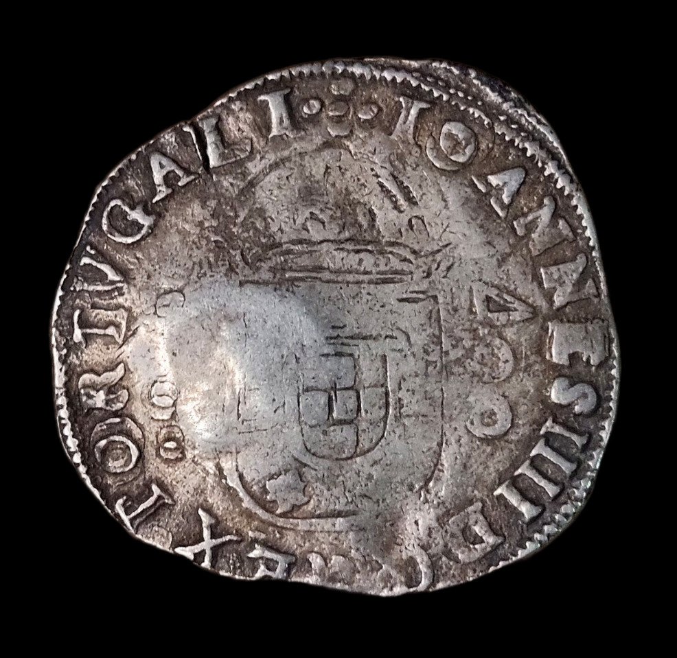 Portugal. D. Afonso VI (1656-1667). Carimbo 500 Reis (500) Coroado ...