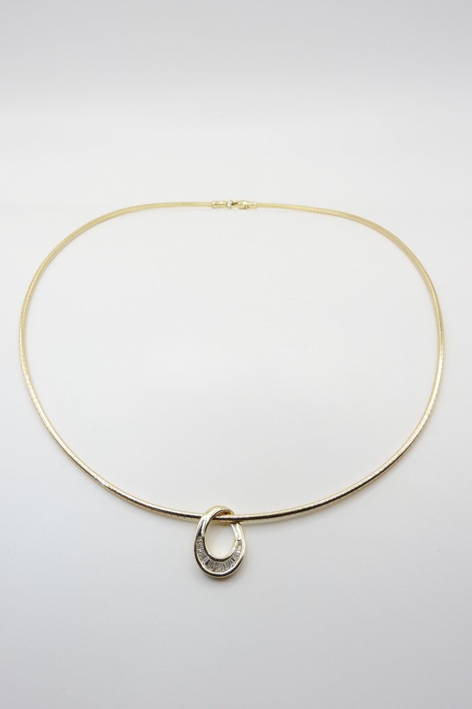 .585 (14 kt.) Gold - 2 piece jewellery set Diamond - Catawiki