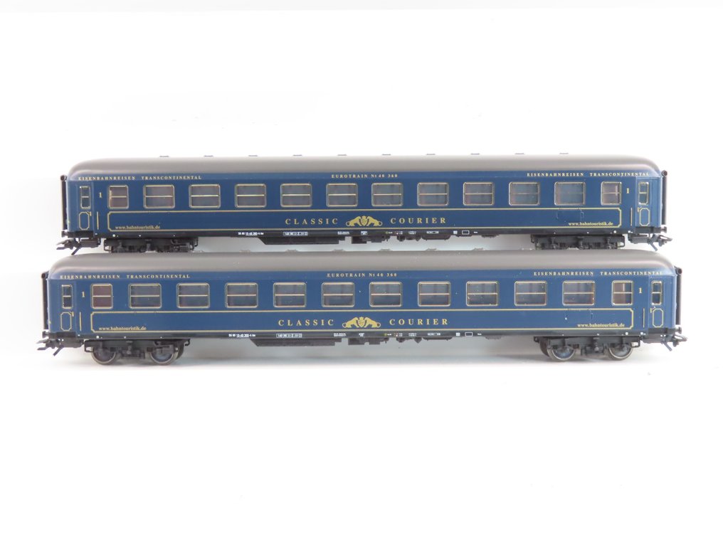 Märklin H0 - 42812 - Model train passenger carriage set (1) - Car set "Classic Courier ...