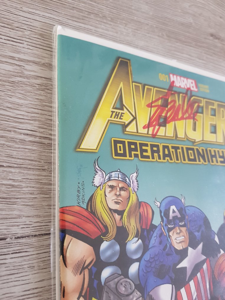 The Avengers : Operation Hydra #1 - "Jack Kirby El Capitan Variant ...