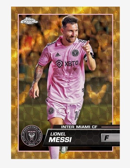 2022/23 - Topps MLS Chrome - Sealed Box - Chase Messi Cards ( 4 different ) - MLS - 1 Box - Catawiki