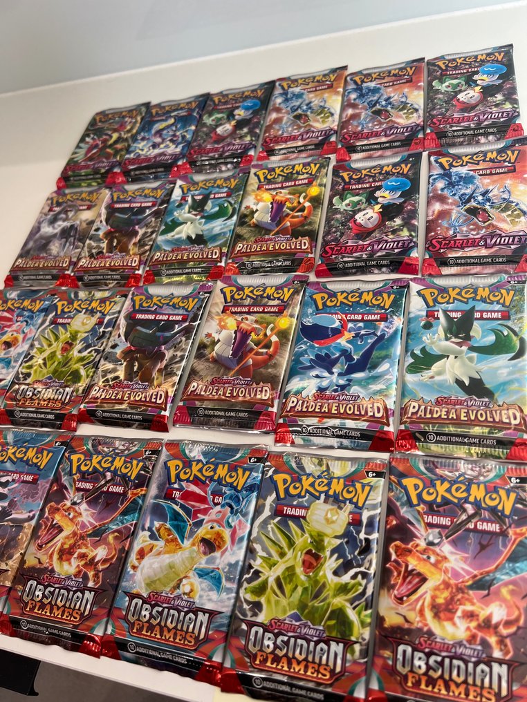 Pokémon - 24 Booster pack - Catawiki