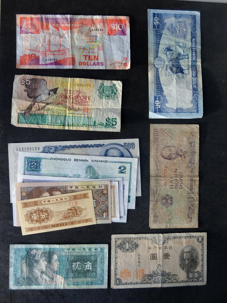 World. - 100 banknotes - various dates - Catawiki