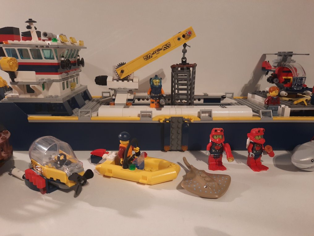 Lego - City - 60266 - Oceaan Onderzoeksschip - Catawiki