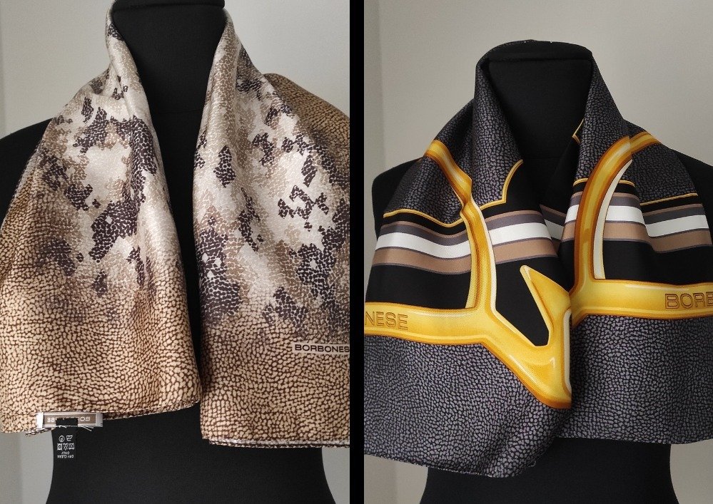Other brand - Borbonese - Set di 2 - Foulard - Catawiki