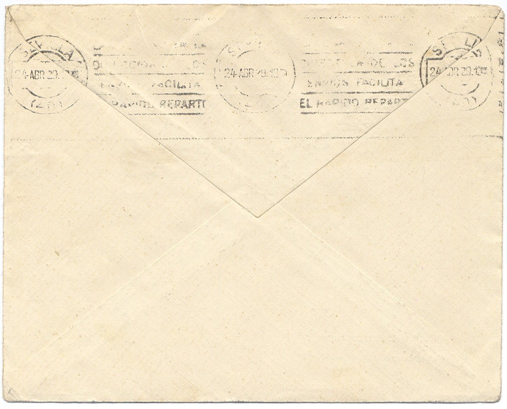 German Empire 1929 - Zeppelin LZ 127 - Mittelmeerfahrt - Mediterranean ...