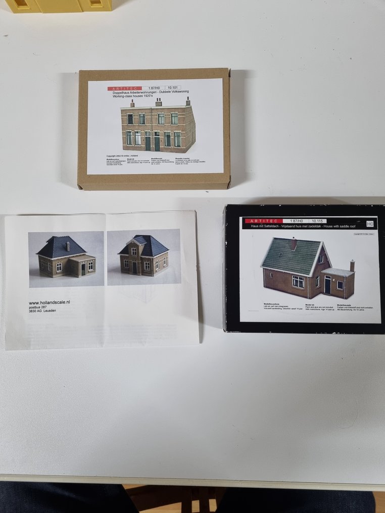 Artitec, Holland Scale H0 - 10.101 / 10.115 - Décor de train miniature (3) - kits de ...