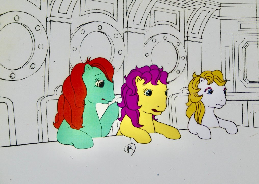 " MY LITTLE PONY " Original Animation Production Cel with COA - My ...