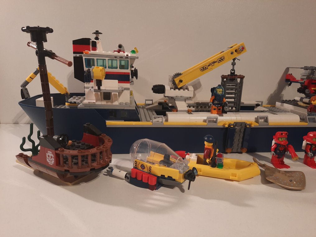 Lego - City - 60266 - Oceaan Onderzoeksschip - Catawiki