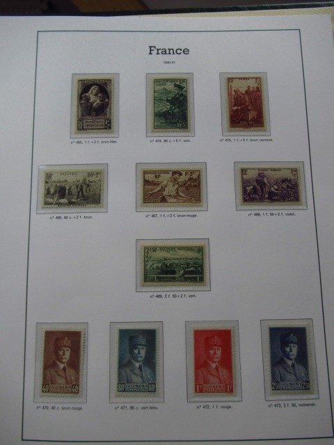 France 1939/1949 - superb collection of stamps - Catawiki