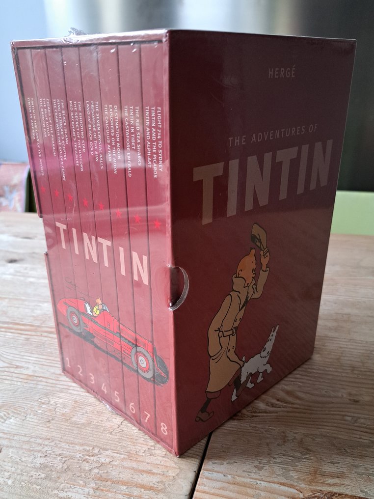 Tintin - 8 albums in box - The Adventures of Tintin - 8 Album - 2015 - Catawiki