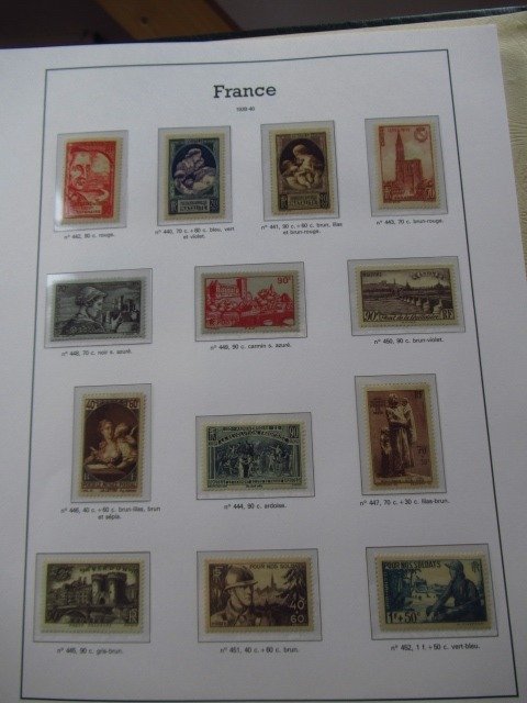 France 1939/1949 - superb collection of stamps - Catawiki