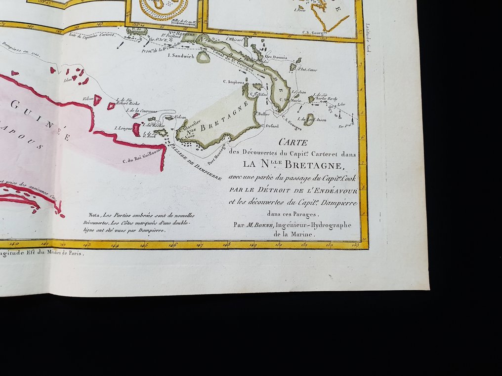 Oseania, Kartta - Australia / Papua / Uusi-Guinea / Tyynimeri / Uusi ...