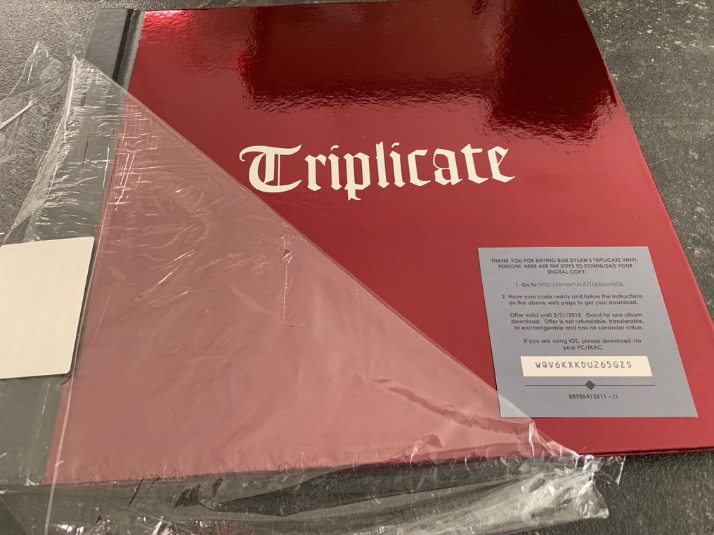 Bob Dylan - Triplicate - Deluxe Edition 3LP - Acetate - 180 gram - 2017 ... Bob Dylan - Triplicate - Deluxe Edition 3LP - Acetate - 180 gram - 2017 ...