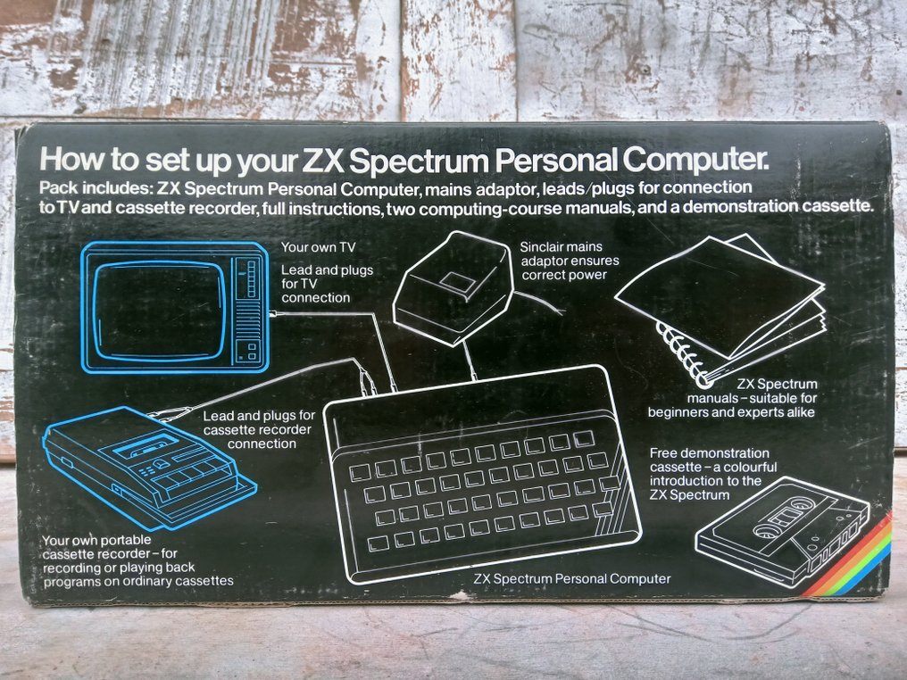 Sinclair ZX Spectrum - 48k RAM - complete and fully working - Computer ...