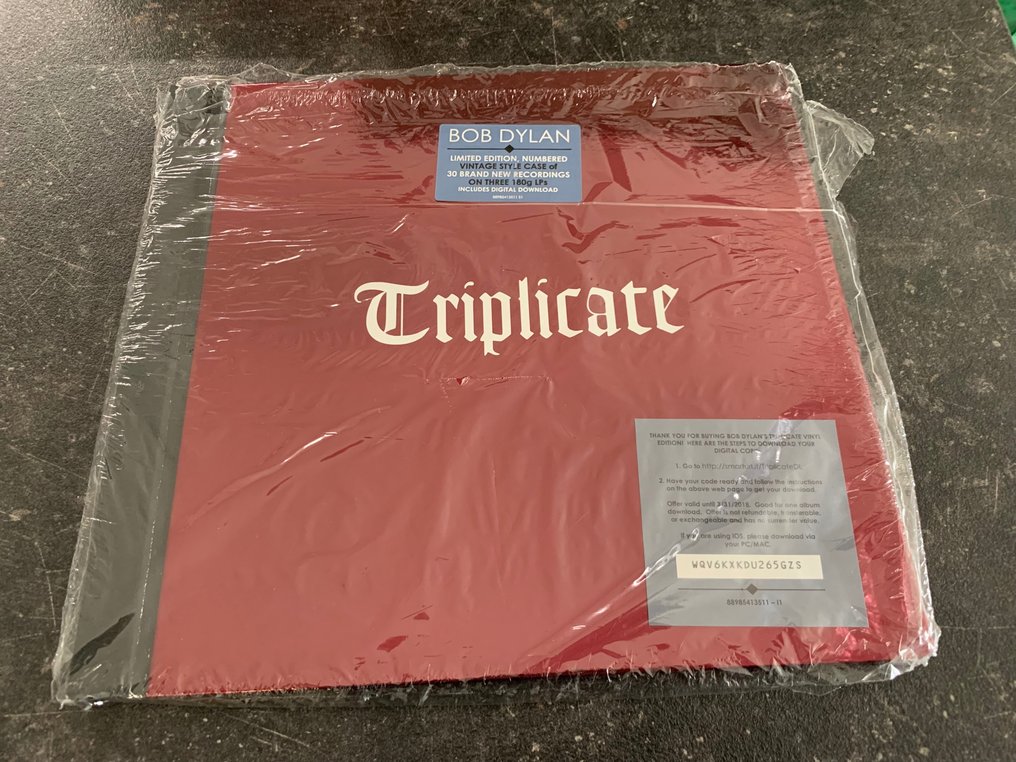 Bob Dylan - Triplicate - Deluxe Edition 3LP - Acetate - 180 gram - 2017 ... Bob Dylan - Triplicate - Deluxe Edition 3LP - Acetate - 180 gram - 2017 ...