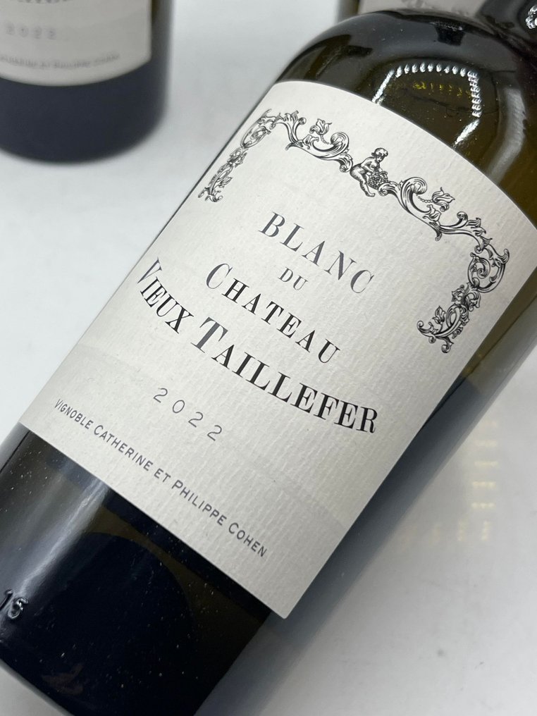 2022 Blanc du Chateau Vieux Taillefer - Saint-Emilion - 3 Bouteilles (0 ...