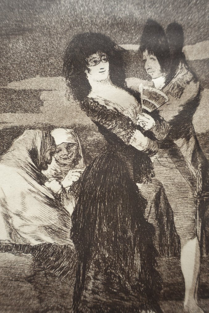 Francisco De Goya 1746 1828 After Caprichos 5 Tal Para Qual