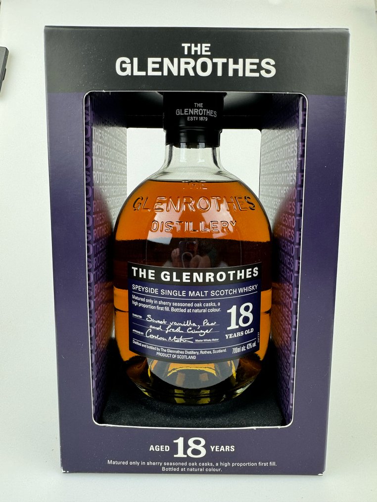 Glenrothes 18 Years Old Original Bottling 700ml Catawiki