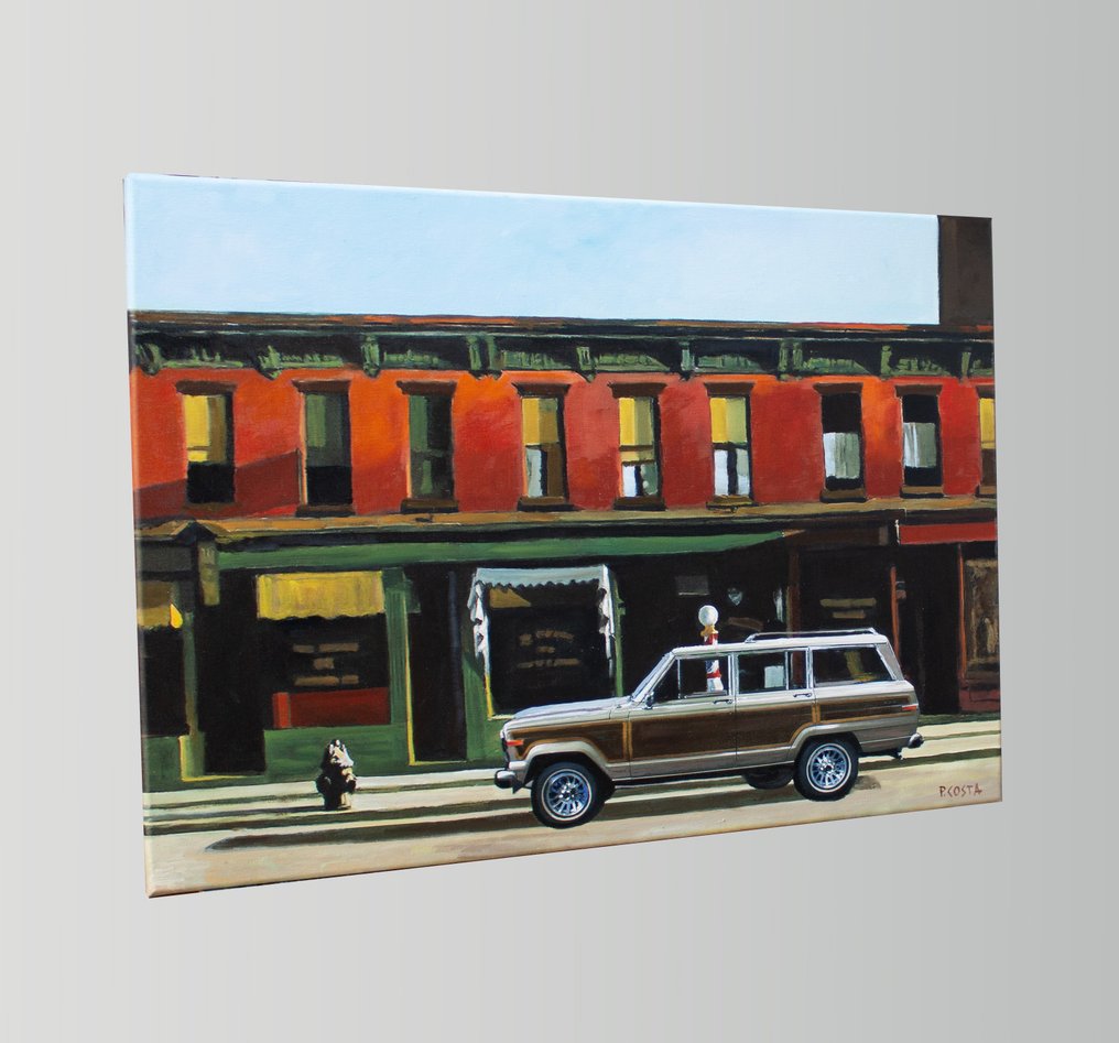 Piero Costa - The Barber Shop. from Hopper - Catawiki