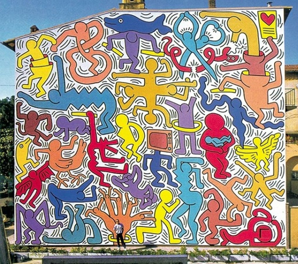 Tony Fernandez - Donald Duck Sailor Inspired By Keith Haring's ...