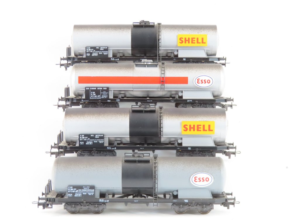 Liliput H0 - o.a. 258 51 - Vagón de tren de mercancías a escala (4 ...