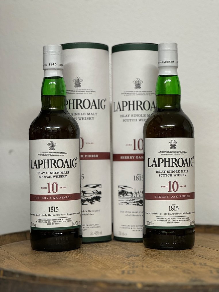 Laphroaig 10 Years Old Sherry Oak Finish Original Bottling 700ml
