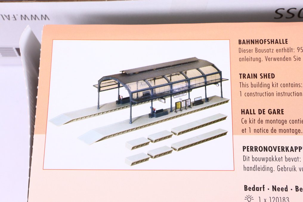 Faller H0 - 120108/120180/120092 - Modellbahnbausätze (3) - Drei ...