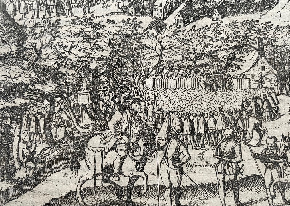 Europe, Map - Belgium / Antwerp / Oosterweel; W. Baudart, naar F ...