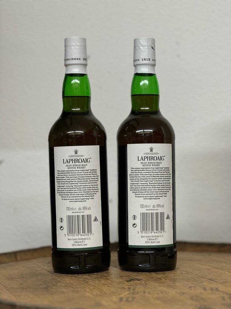 Laphroaig 10 Years Old Sherry Oak Finish Original Bottling 700ml