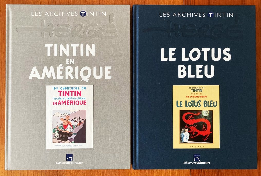 Tintin - 2x Les archives Tintin Noir & Blanc - Tintin en Amérique + Le ...