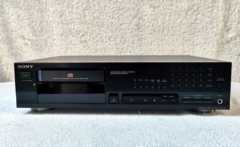 Sony - CDP-415 - High Density Linear Converter Lecteur de CD - Catawiki
