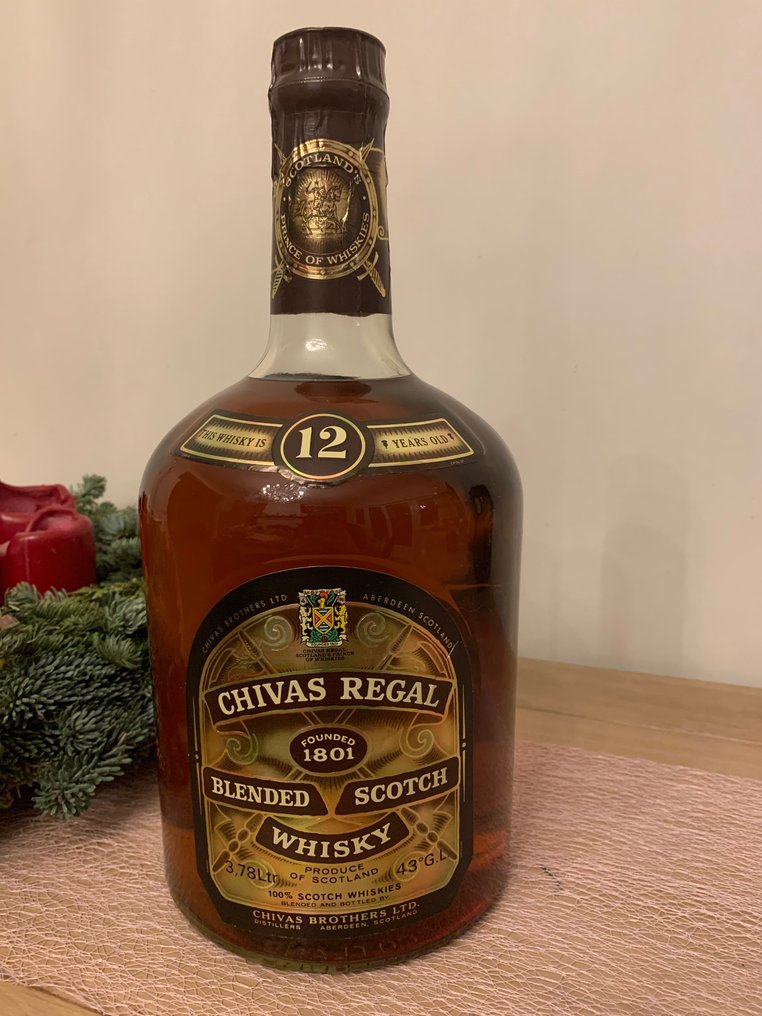 Chivas Regal 12 years old - b. Années 1970 - 3.78 Ltr - Catawiki