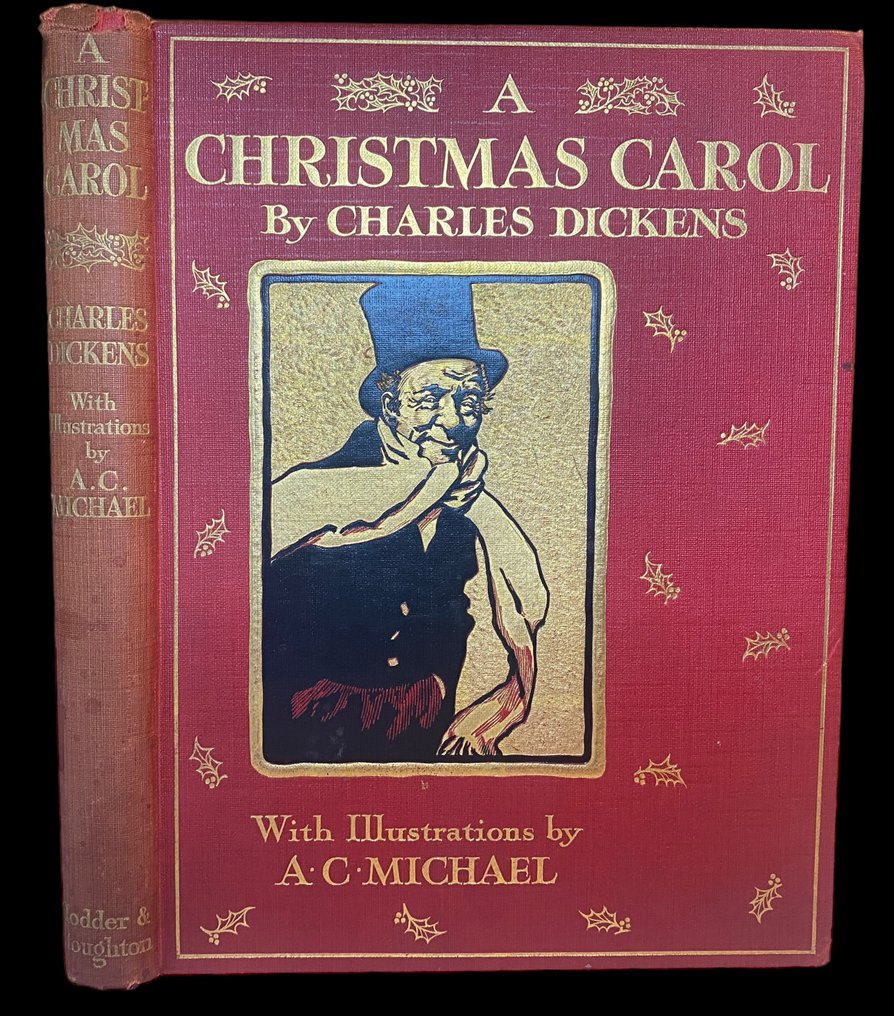 Charles Dickens - A Christmas Carol - illustrations by A.C. Michael ...